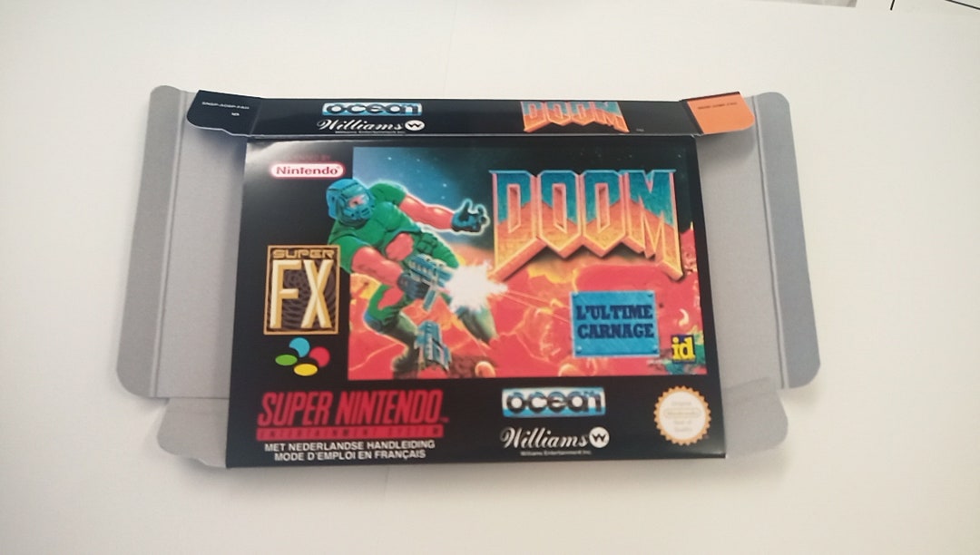 Super Nintendo Doom Box - Etsy
