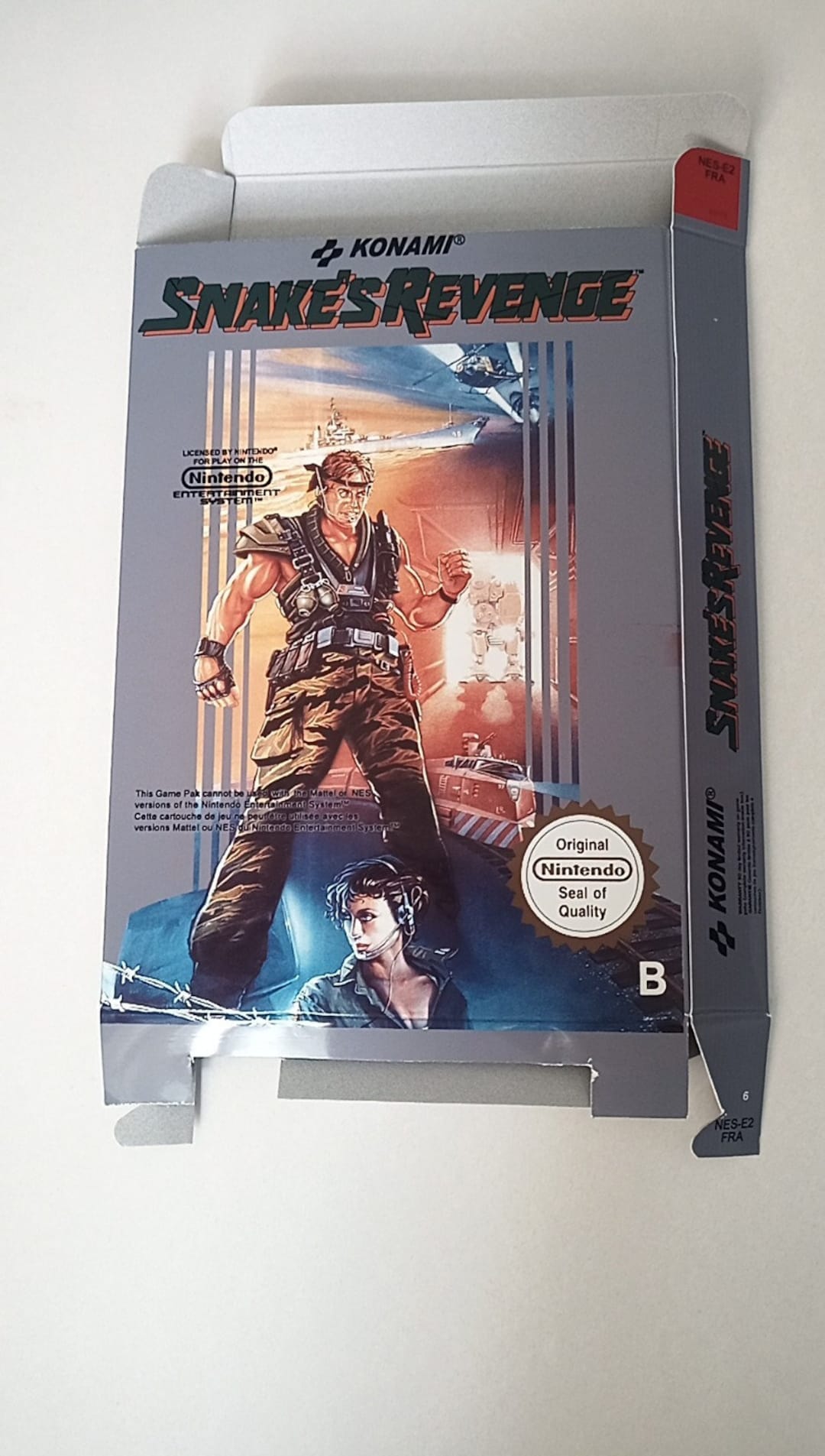 Nintendo Nes Snake's Revenge Box - Etsy