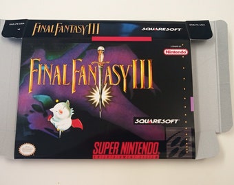 Final Fantasy Iii | Etsy