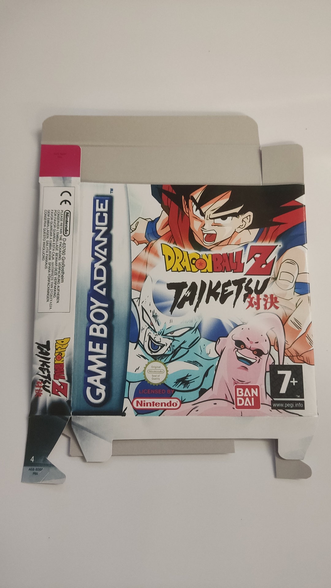 Game Boy Advance Dragon Ball Z Taiketsu Box - Etsy