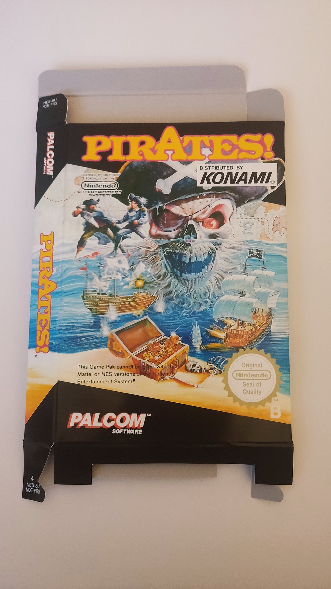 Nintendo Nes Pirates! Box - Etsy