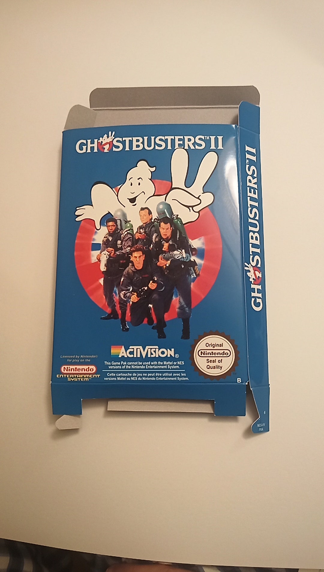 Nintendo Nes Ghostbusters 2 Activision Box - Etsy