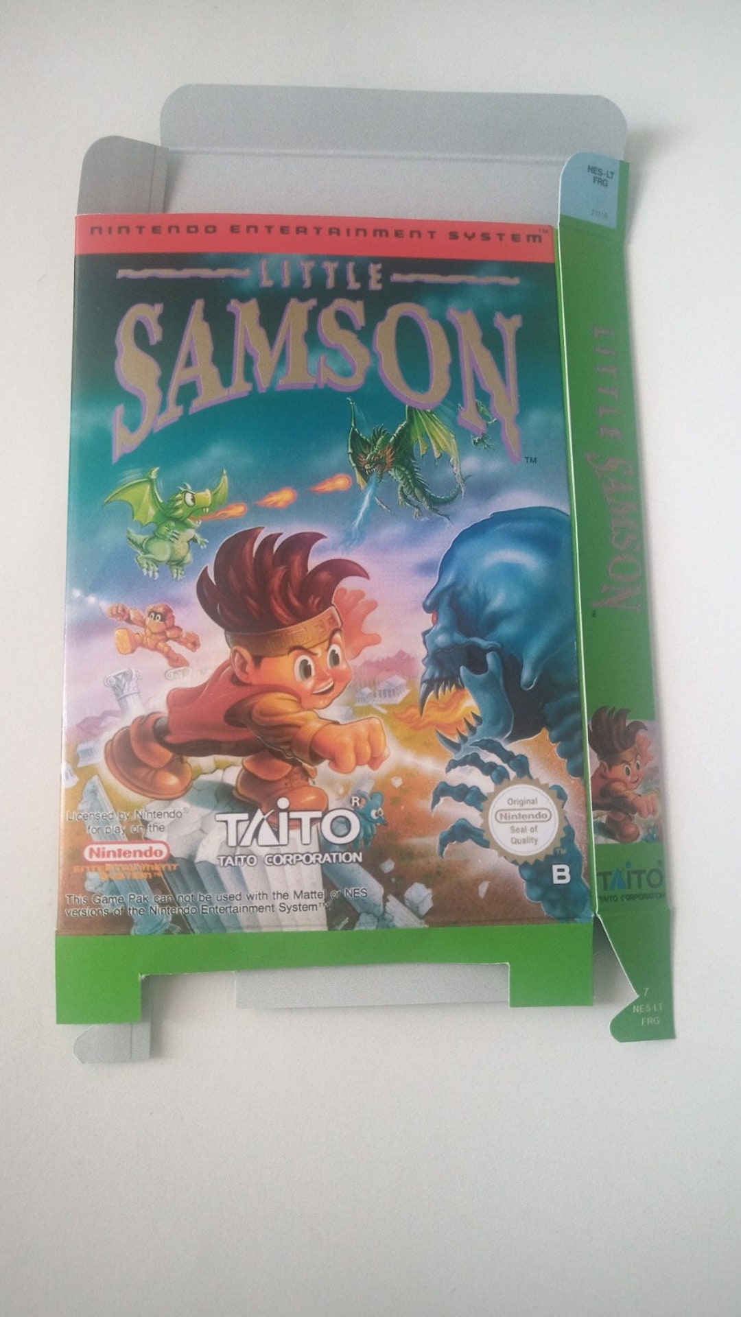 Nintendo Nes Little Samson Box - Etsy