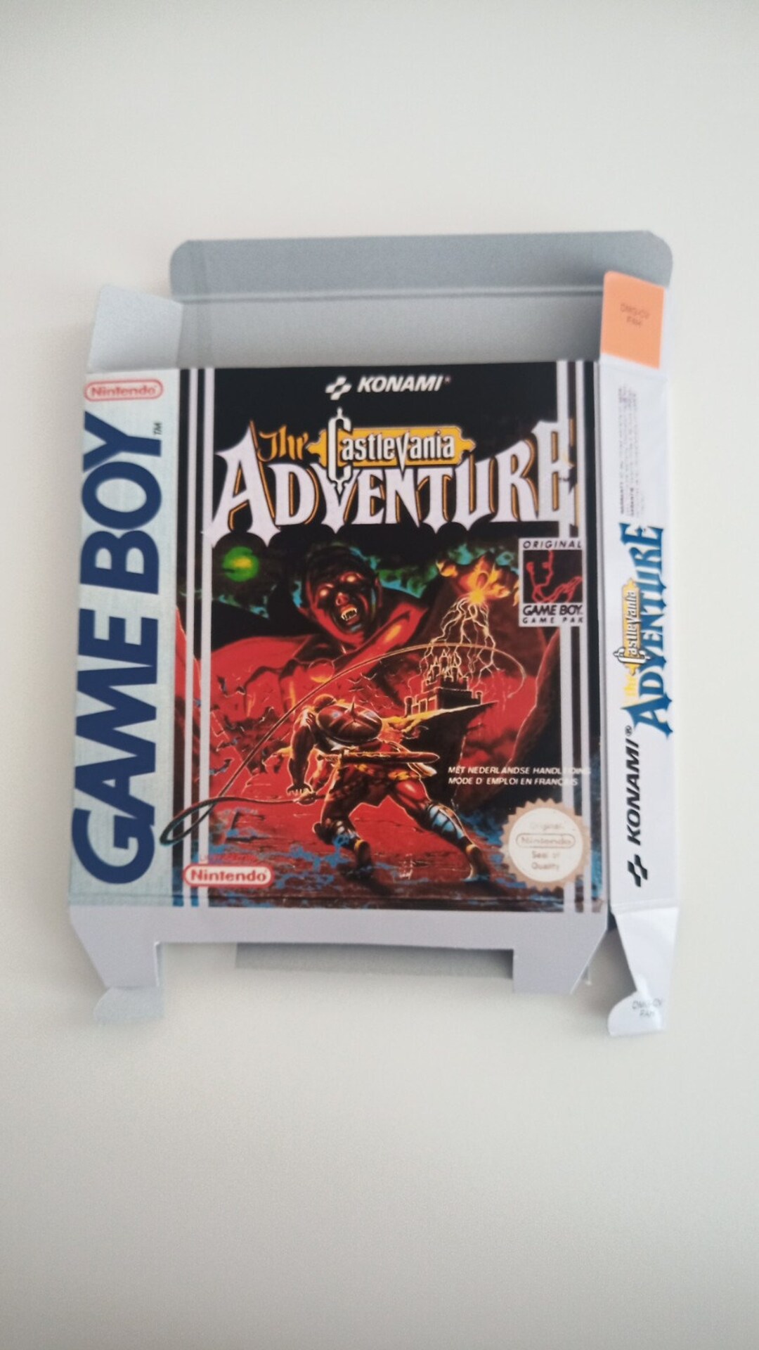 Game Boy Castlevania Adventure Box - Etsy