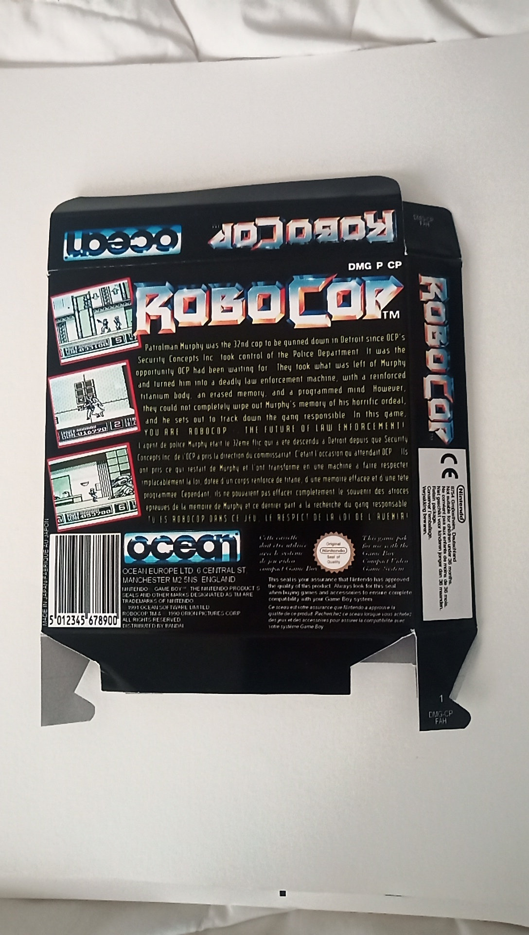 Nintendo Game Boy Robocop Box - Etsy