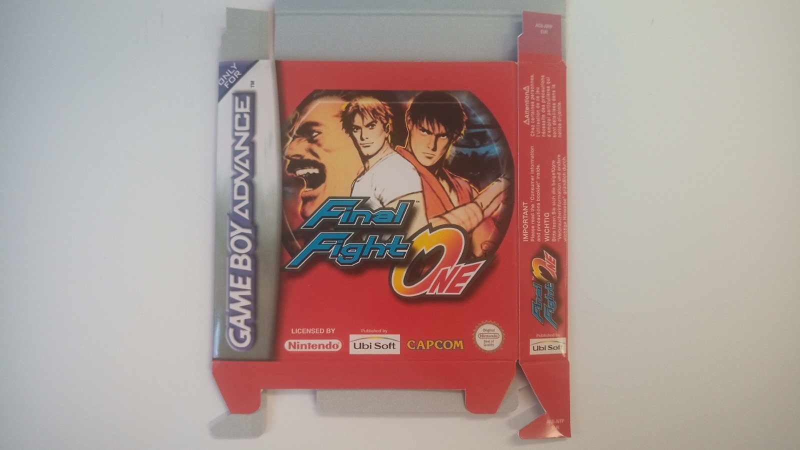 Cuadro Game Boy Advance Final Fight One - Etsy España