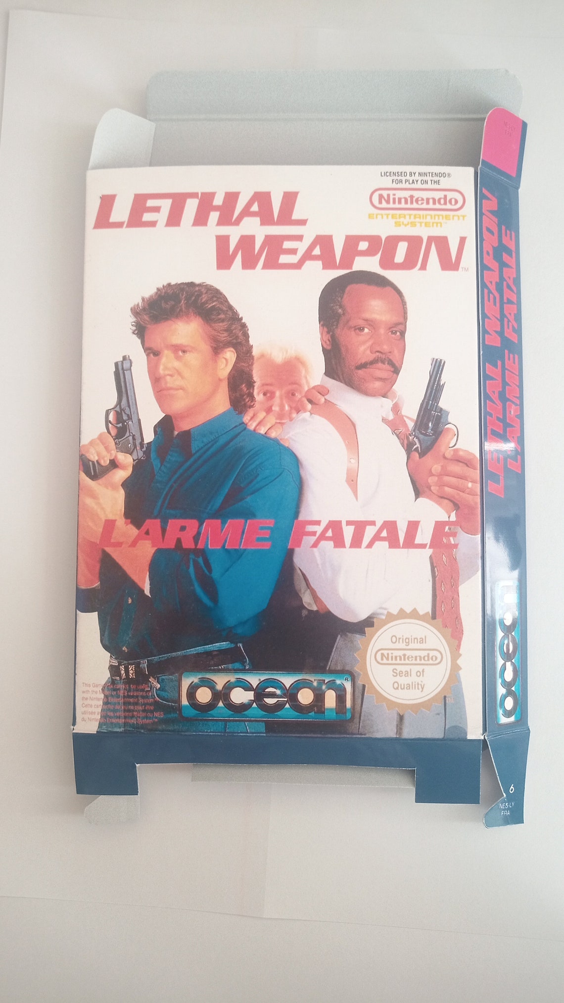 Nintendo Nes Lethal Weapon Box - Etsy