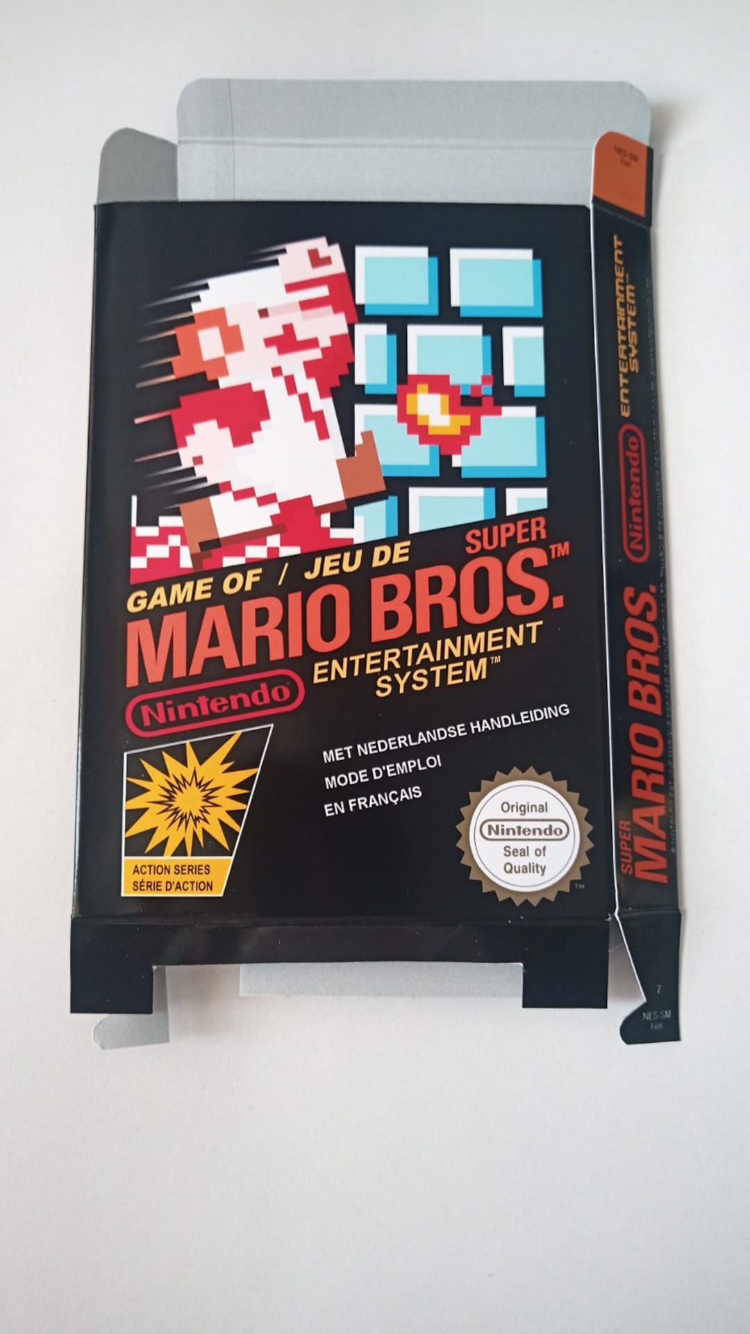 Nintendo Nes Super Mario Bros UK-FR Box - Etsy