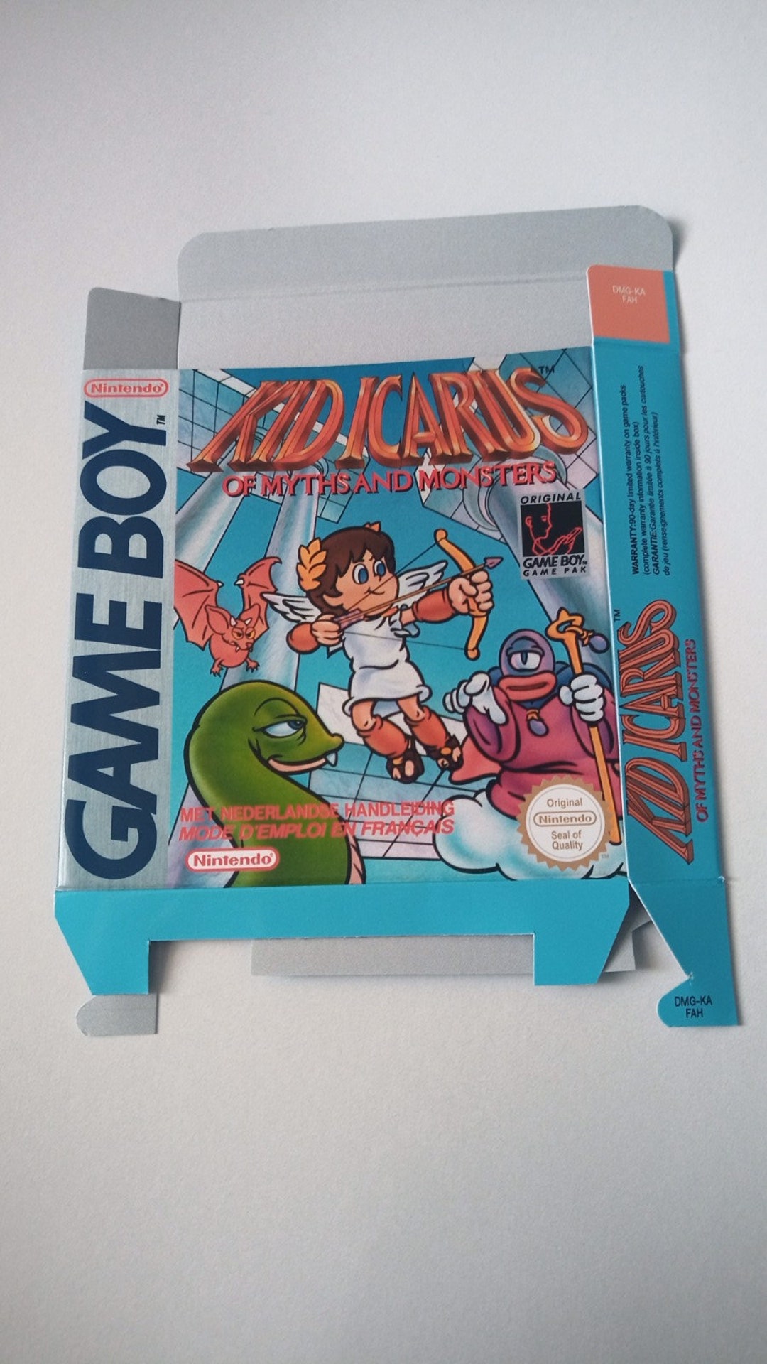 Game Boy Kid Icarus Box - Etsy
