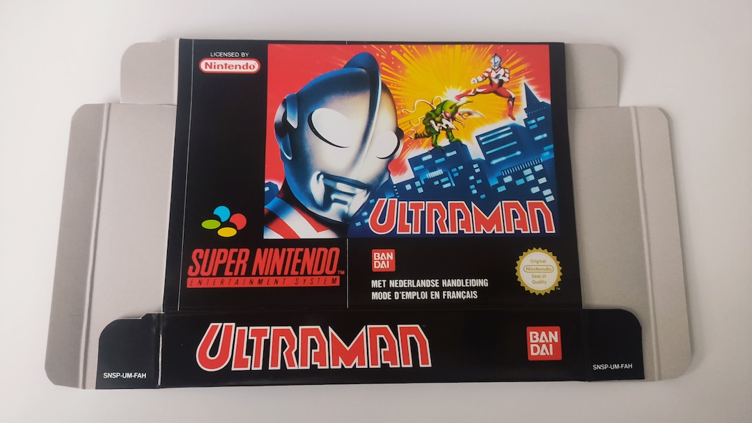 Super Nintendo Ultraman Box - Etsy