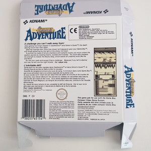 Game Boy Castlevania Adventure Box - Etsy