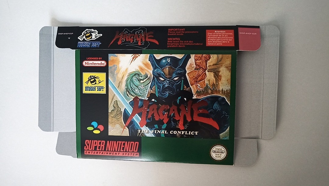 Super Nintendo Hagane Box - Etsy