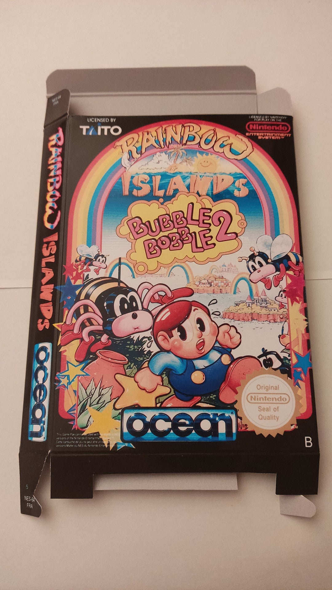 Nintendo Nes Bubble Bobble 2 Box - Etsy