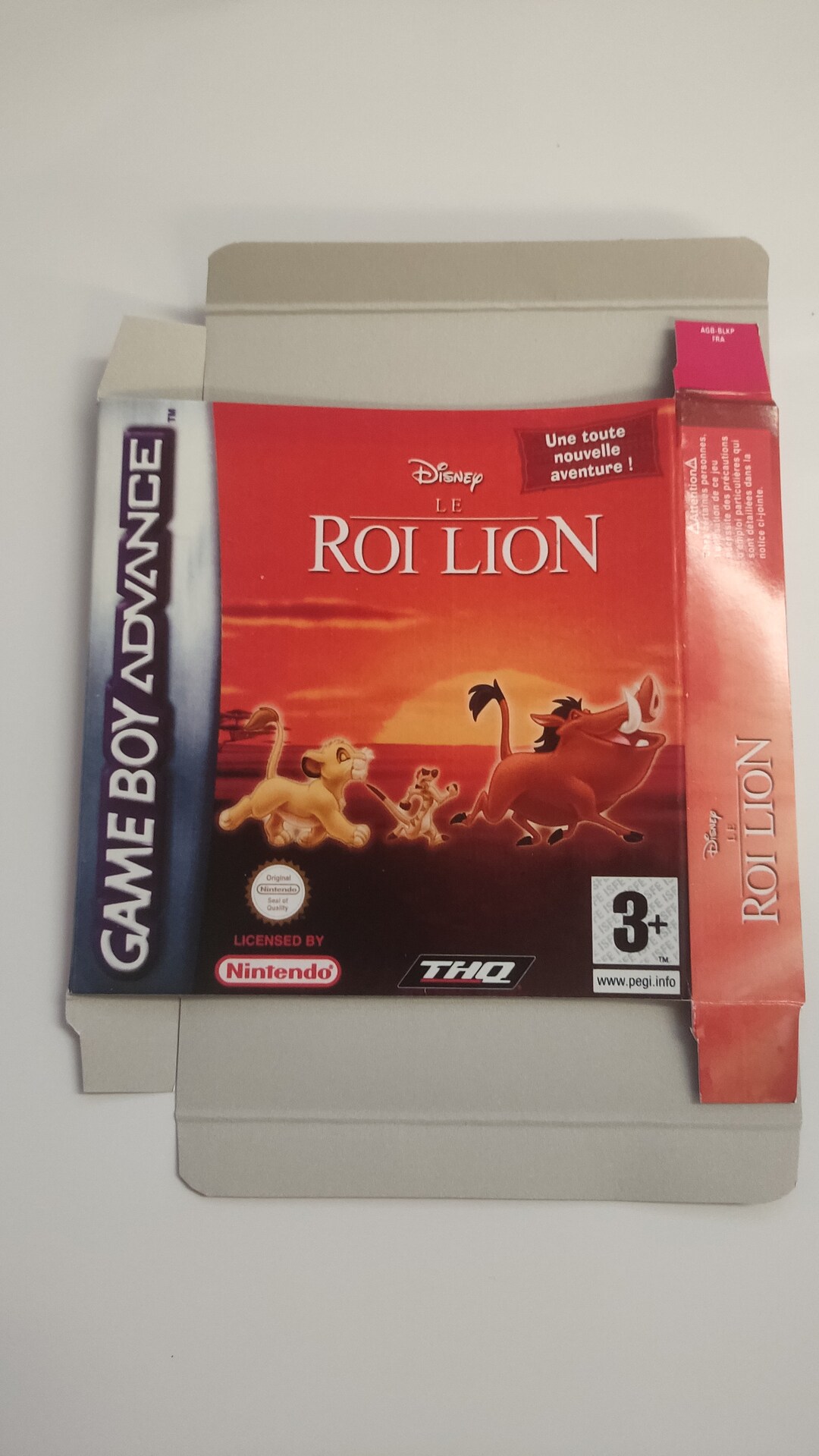 Game Boy Advance Le Roi Lion Box - Etsy