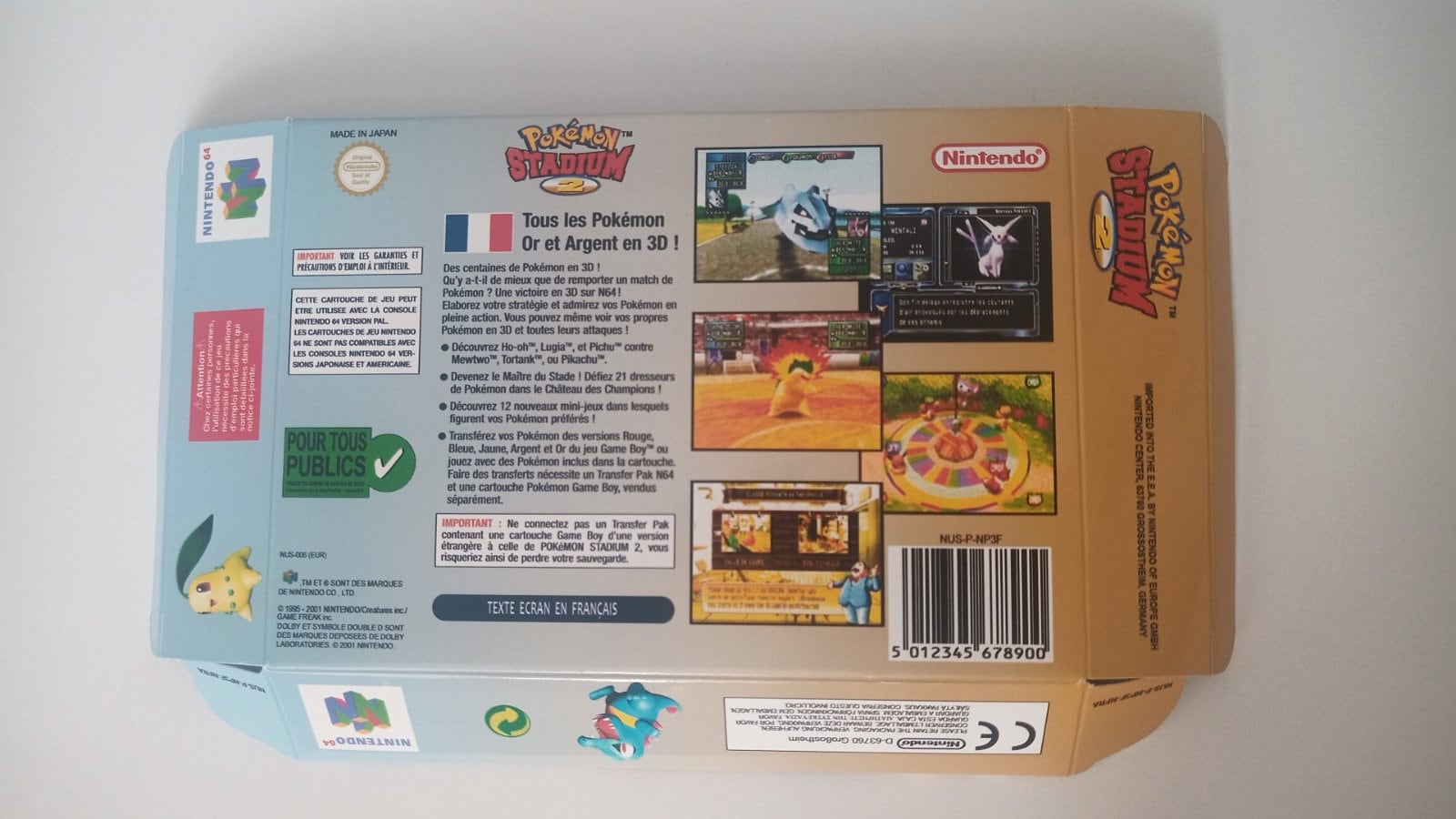 Nintendo 64 Pokemon Stadium Box - Etsy