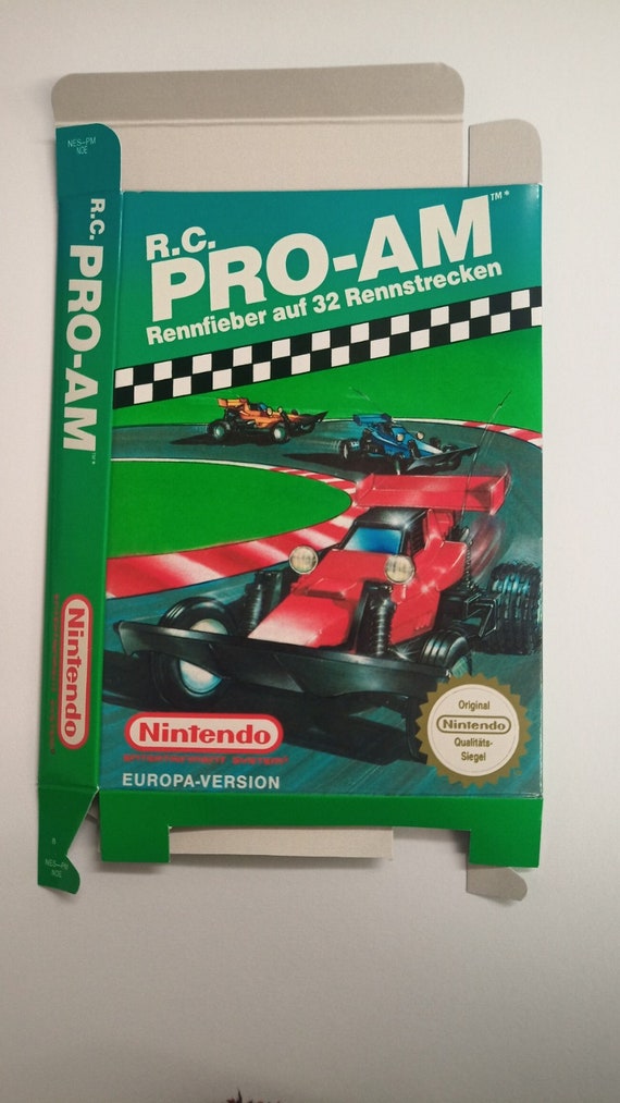 Nintendo Nes R.C. Pro-am Box | Etsy
