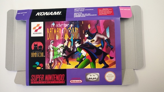 Batman Snes Box