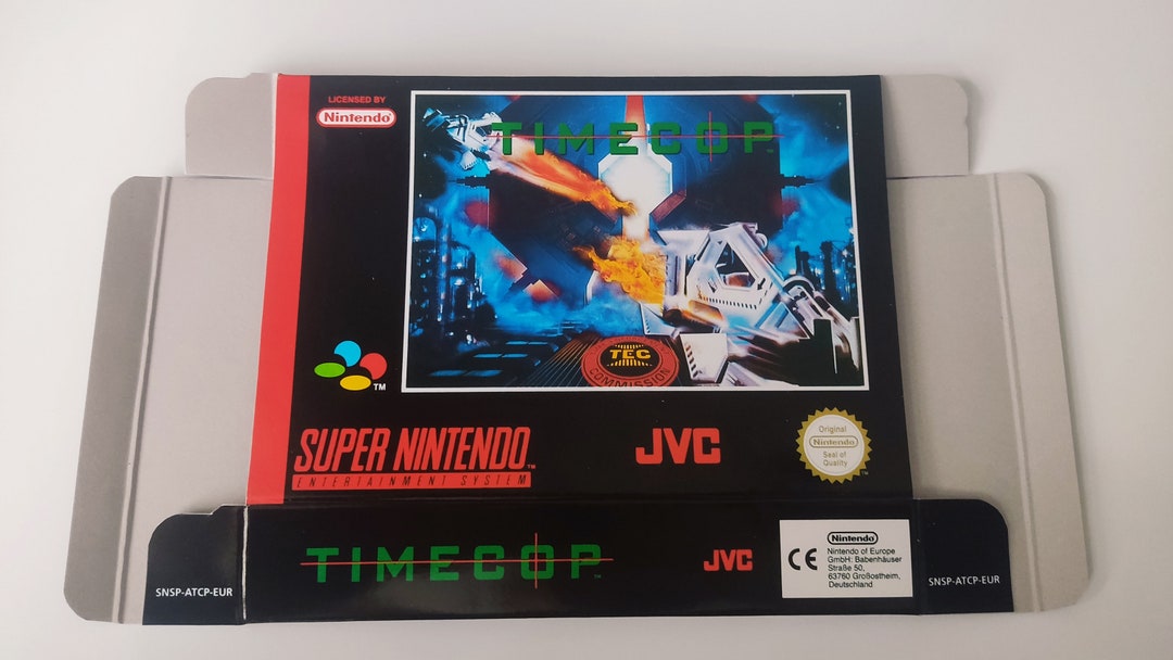 Super Nintendo Timecop Box - Etsy