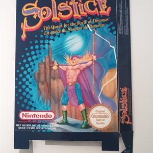 Nintendo Nes Solstice Box - Etsy
