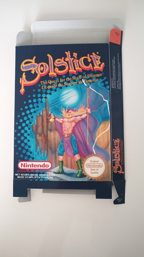 Nintendo Nes Solstice Box | Etsy