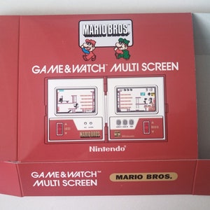 Game & Watch Mario Bros Box - Etsy