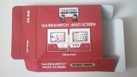 Game & Watch Mario Bros Box | Etsy