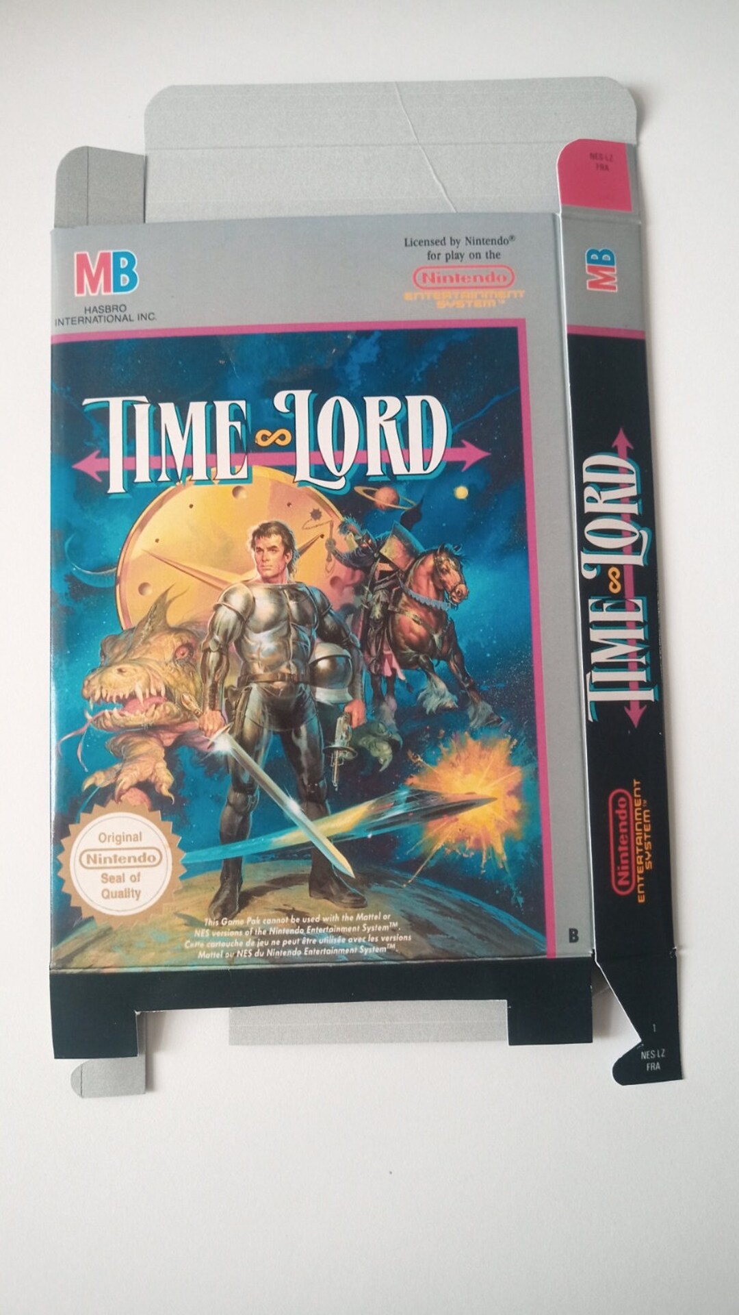 Nintendo Nes Time Lord box - Etsy France