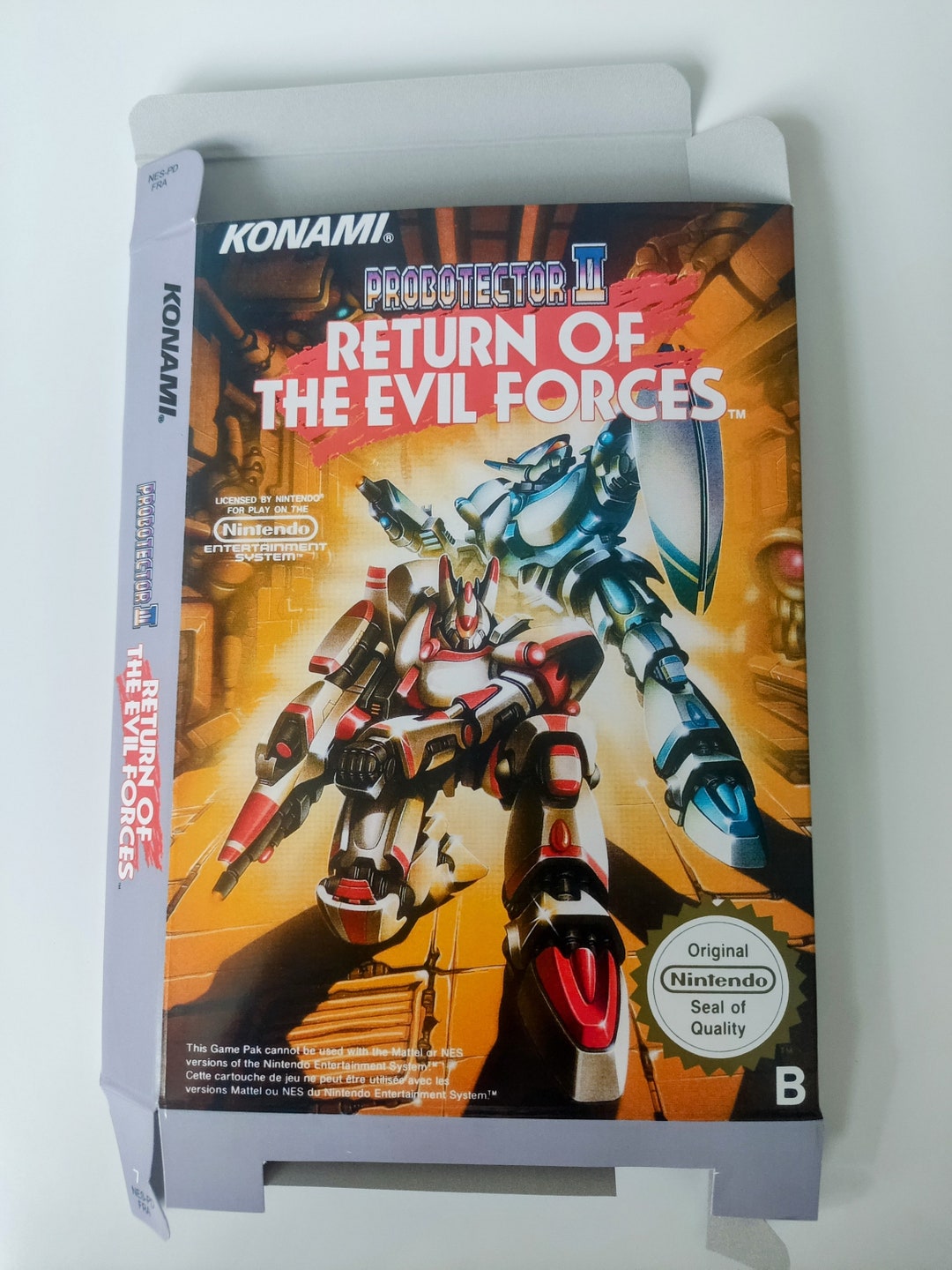 Nintendo Nes Probotector 2 Return of the Evil Forces Box - Etsy