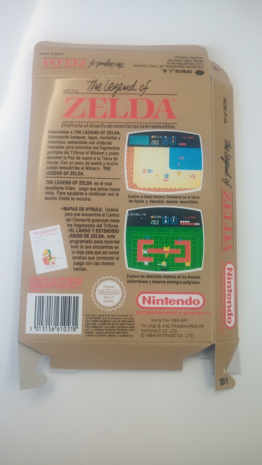 Nintendo Nes Zelda Box | Etsy