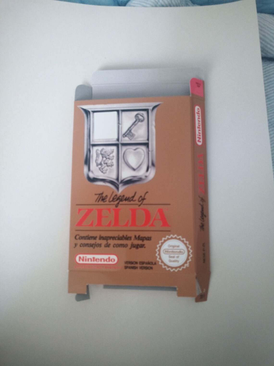 Nintendo Nes Zelda box | Etsy