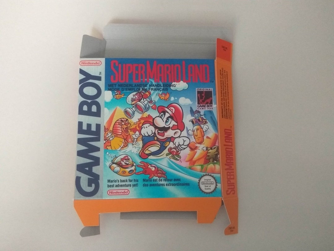 Game Boy Super Mario Land Box - Etsy