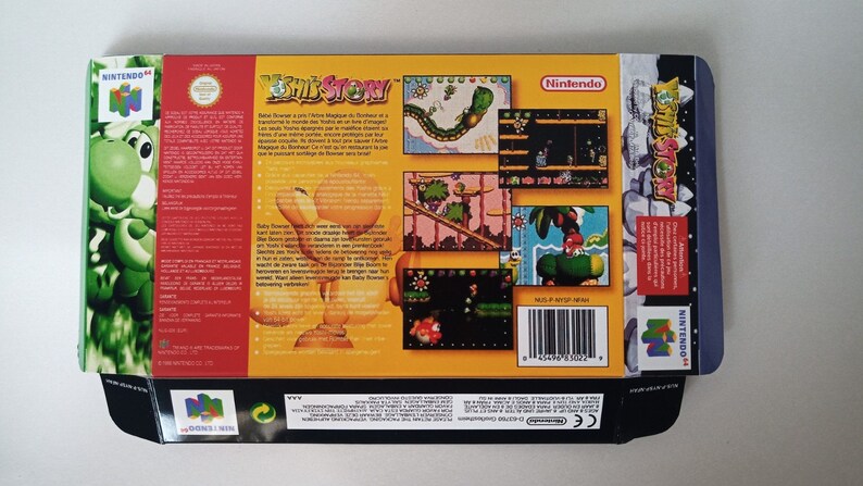 Nintendo 64 Yoshi's Story Box - Etsy