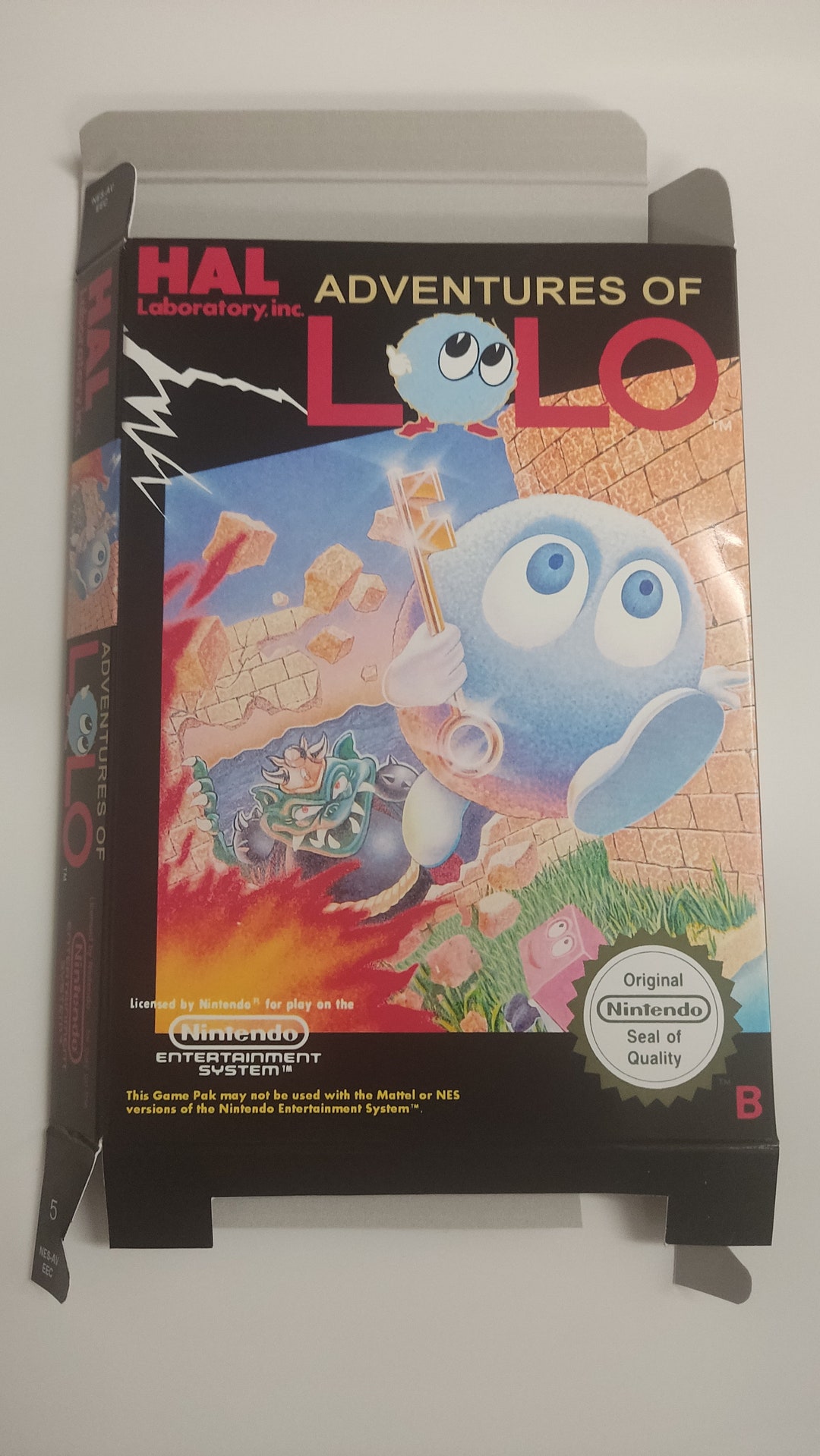Nintendo Nes the Adventures of Lolo Box - Etsy