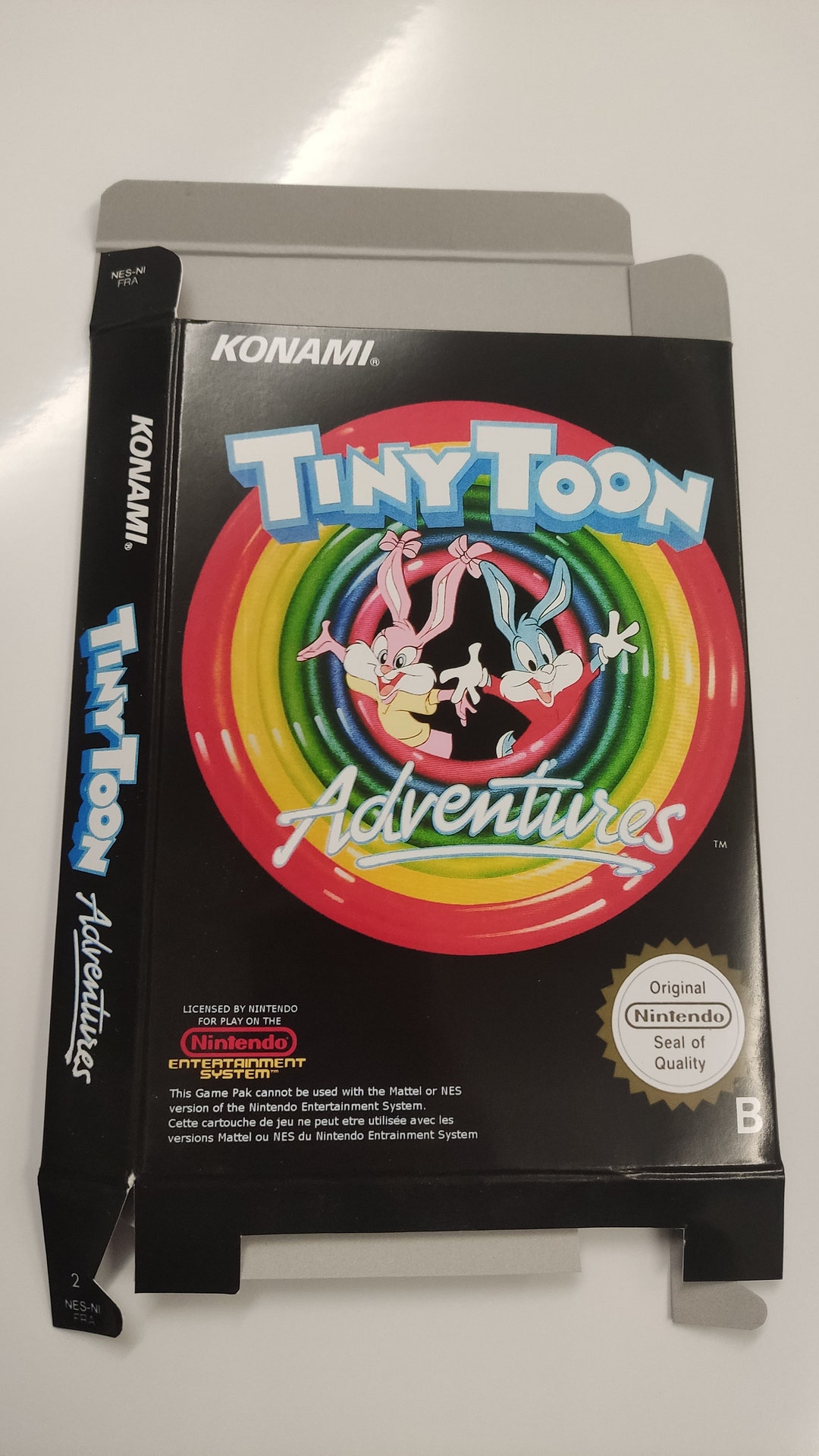 Nintendo Nes Tiny Toon Adventures Box - Etsy