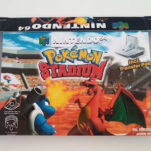 Nintendo 64 Pokemon Stadium Box - Etsy