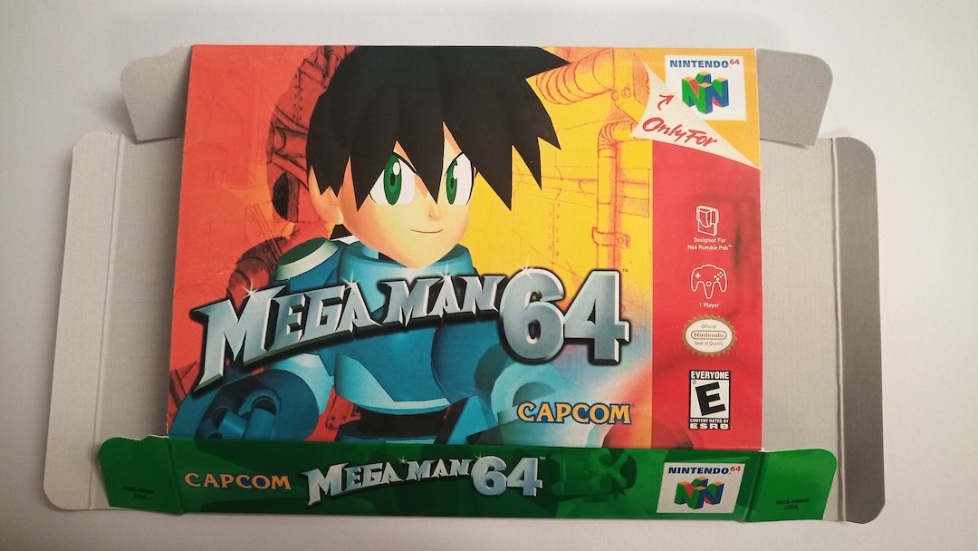 Nintendo 64 Megaman 64 USA Box - Etsy