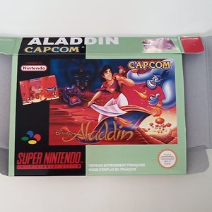Super Nintendo Aladdin Box - Etsy