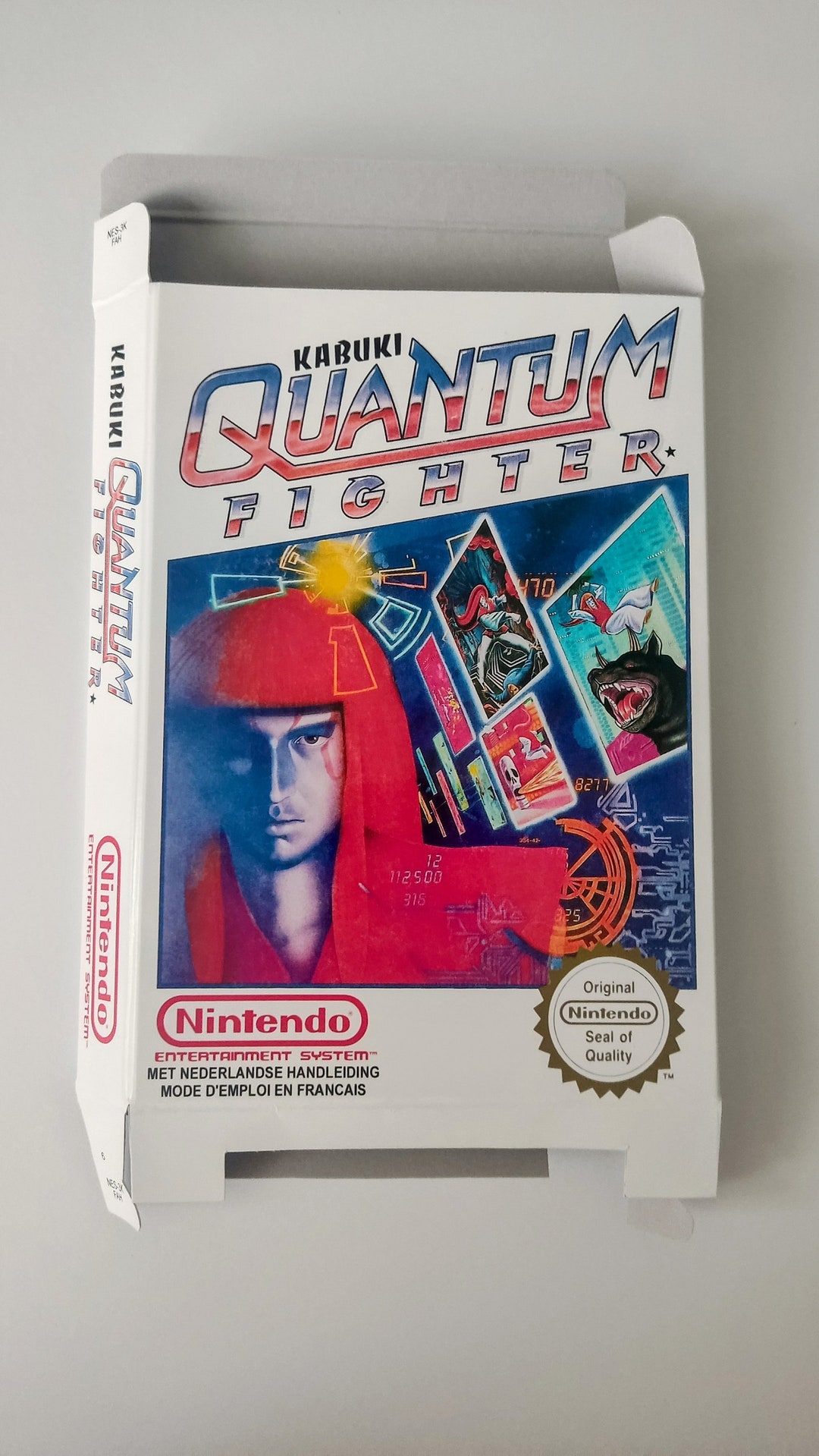Nintendo Nes Kabuki Quantum Fighter Box - Etsy