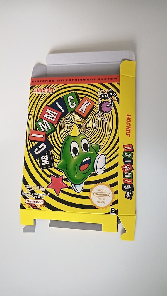 Nintendo Nes Mr. Gimmick Box | Etsy