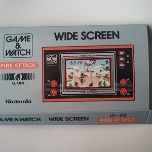 Game & Watch Fire Attack Box - Etsy