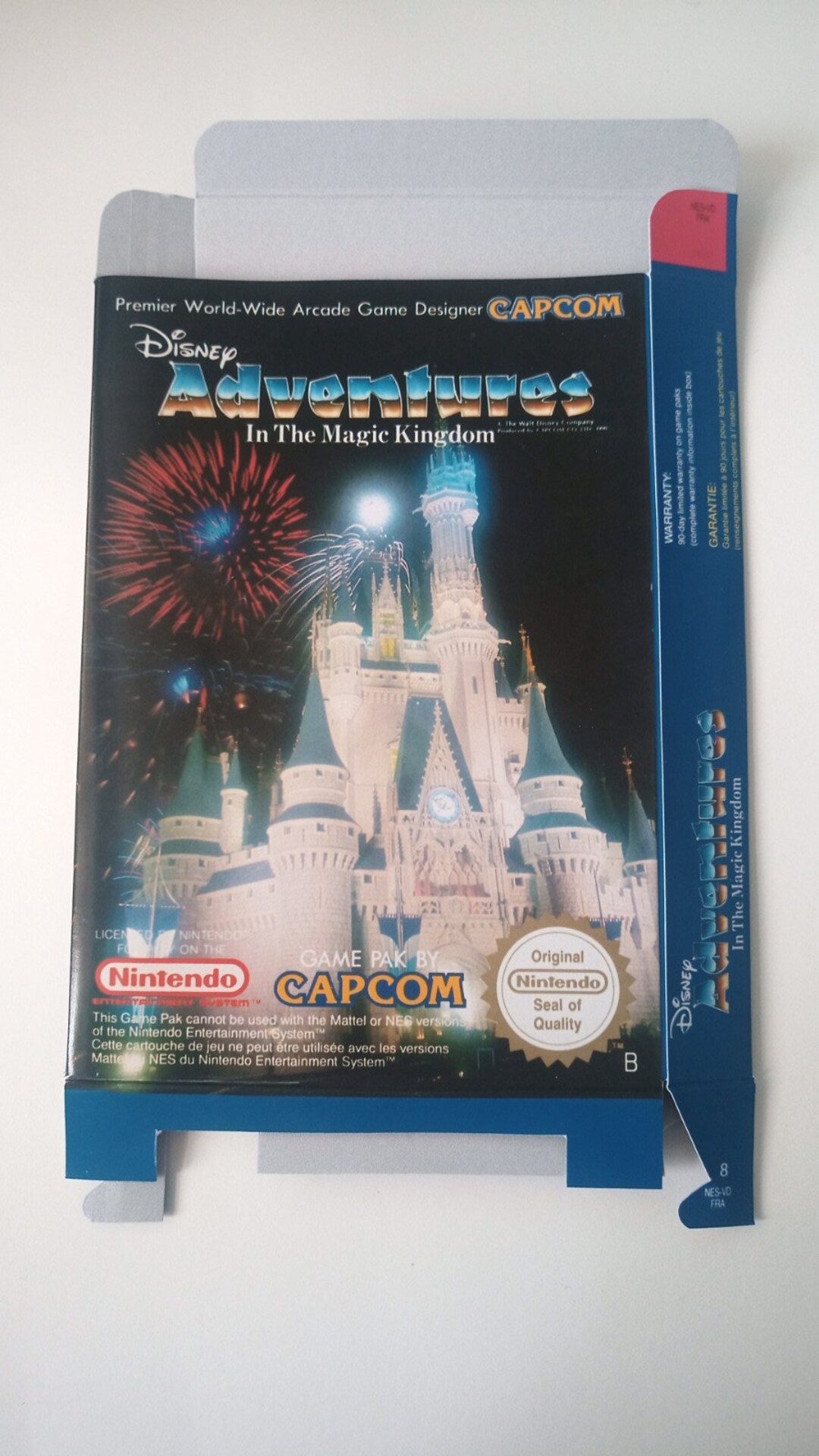 Nintendo Nes Disney Adventures in the Magic Kingdom Box - Etsy