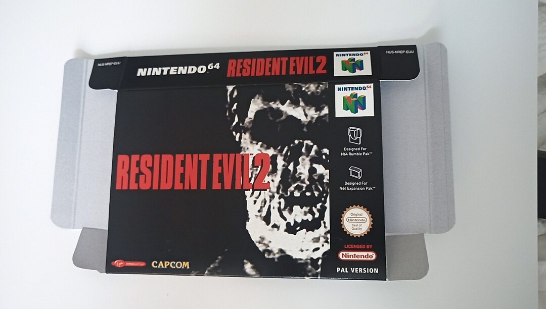 Nintendo 64 Resident Evil 2 Box - Etsy