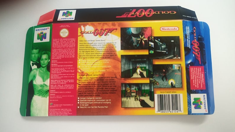 Nintendo 64 Goldeneye 007 FR Box - Etsy