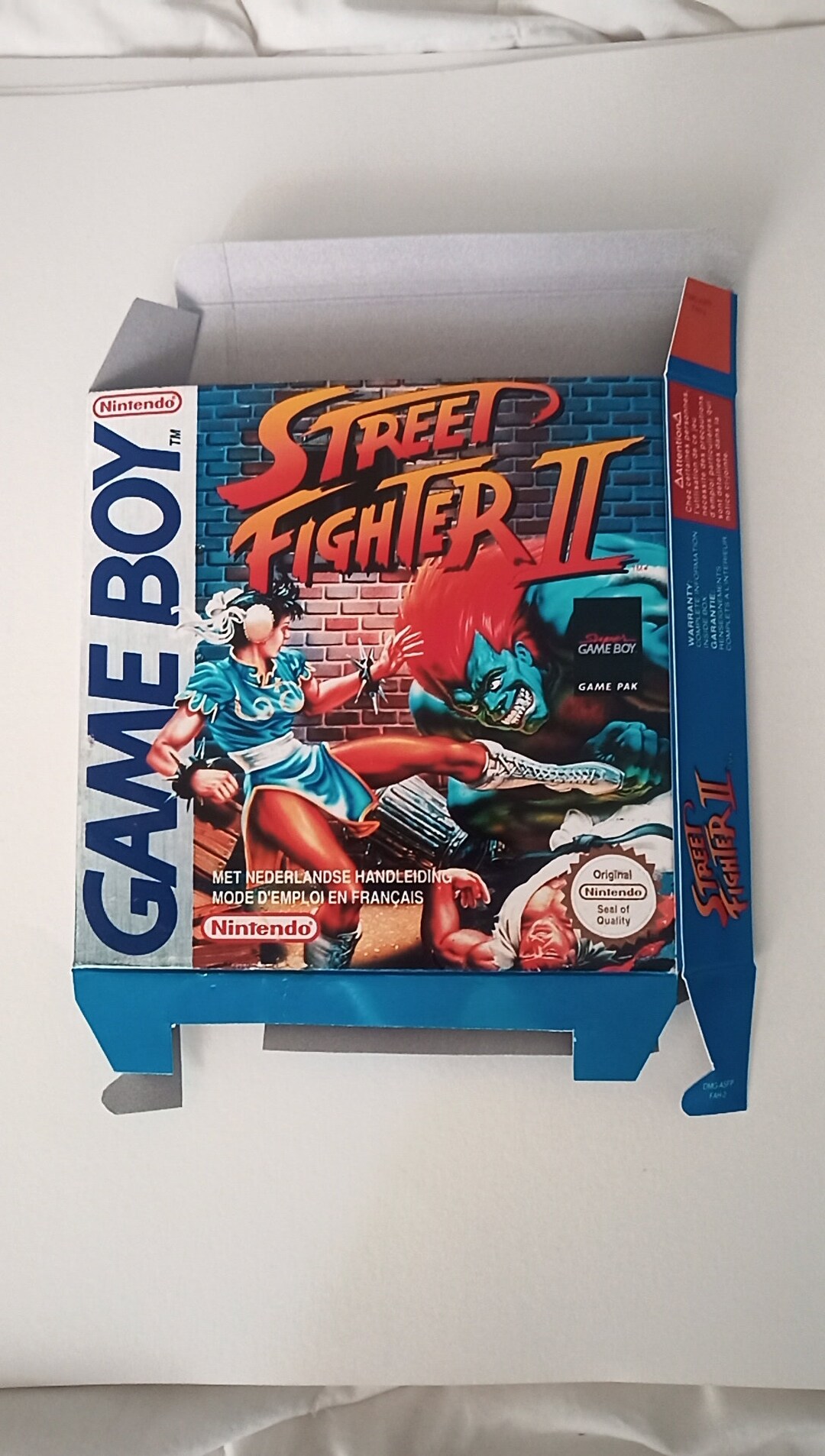 Nintendo Game Boy Street Fighter 2 Box - Etsy