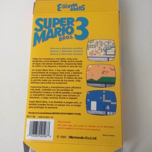 Nintendo Nes Super Mario Bros 3 Box - Etsy