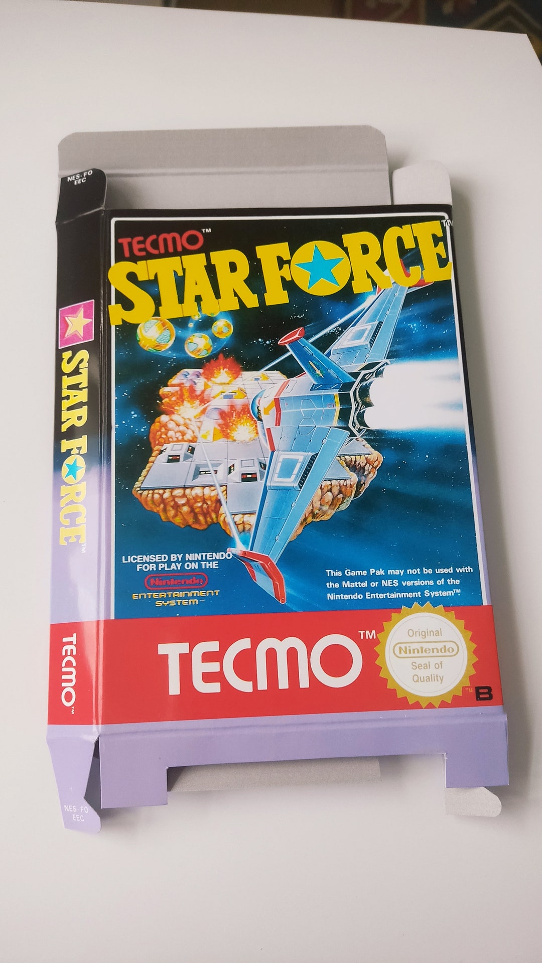 Nintendo Nes Star Force Box - Etsy