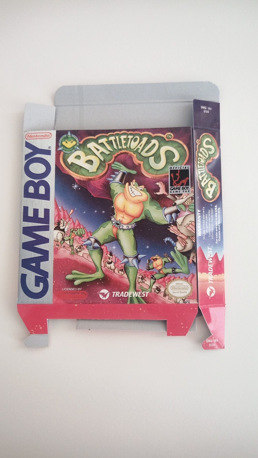 Game Boy Battletoads Box - Etsy