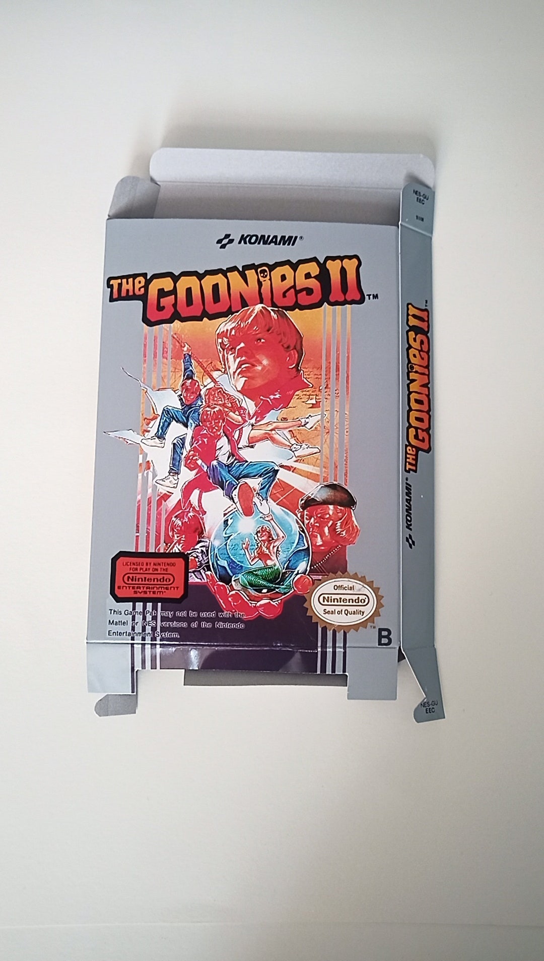 Nintendo Nes the Goonies 2 Box - Etsy