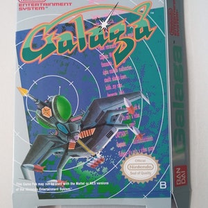 Nintendo Nes Galaga Box - Etsy