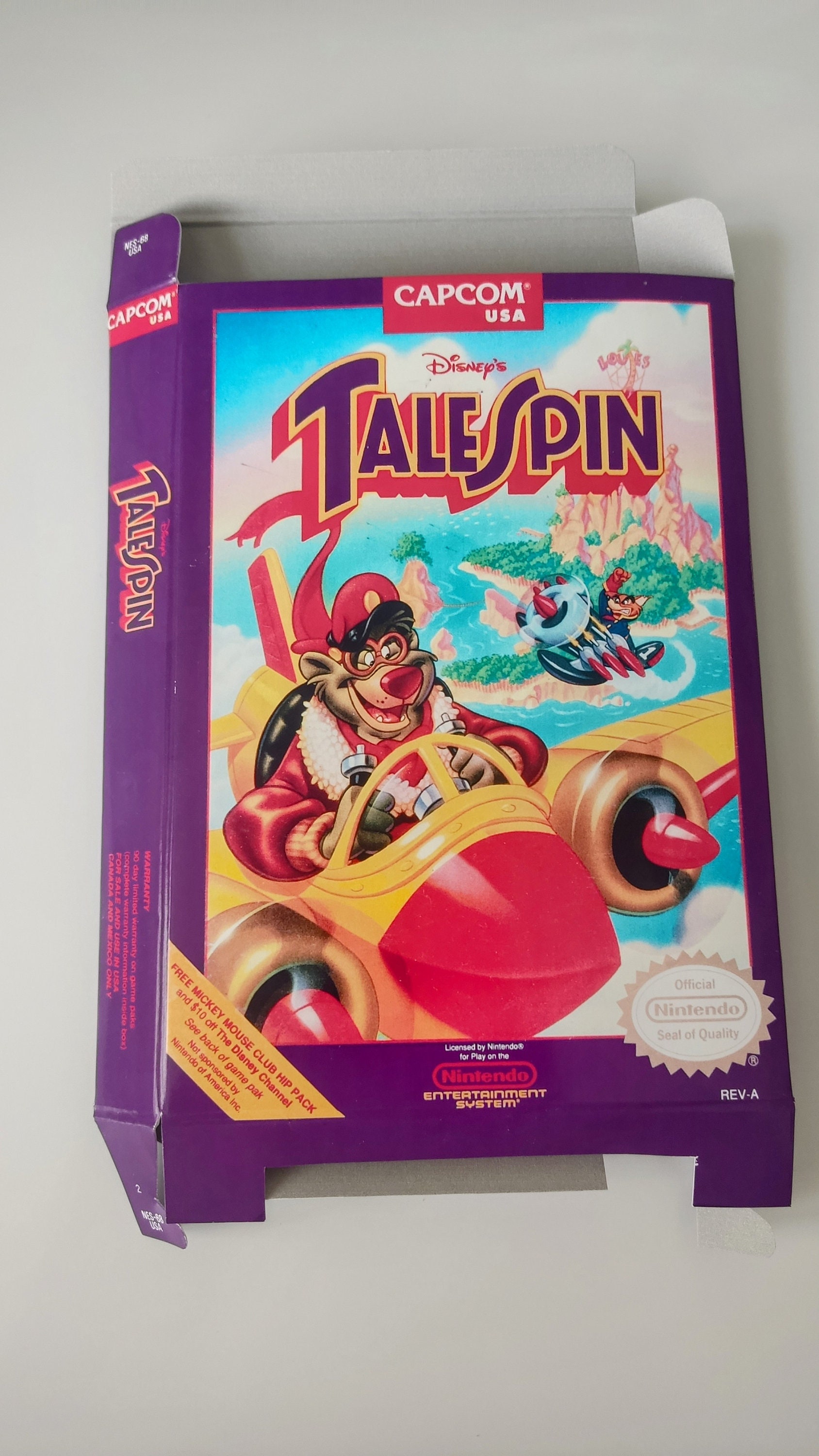 Nintendo Nes Talespin Box - Etsy